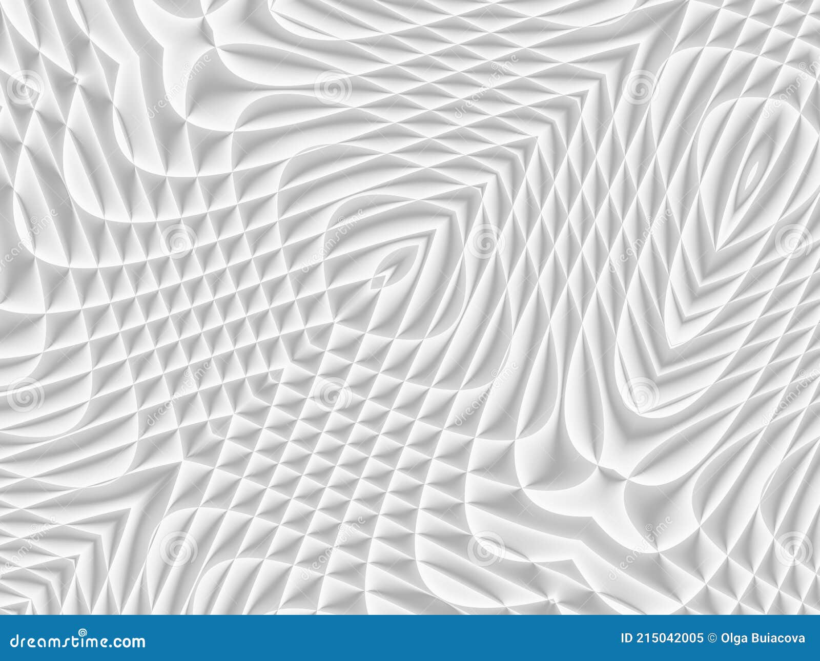 White and Light Grey Futuristic Pattern. Monochromatic Design for ...