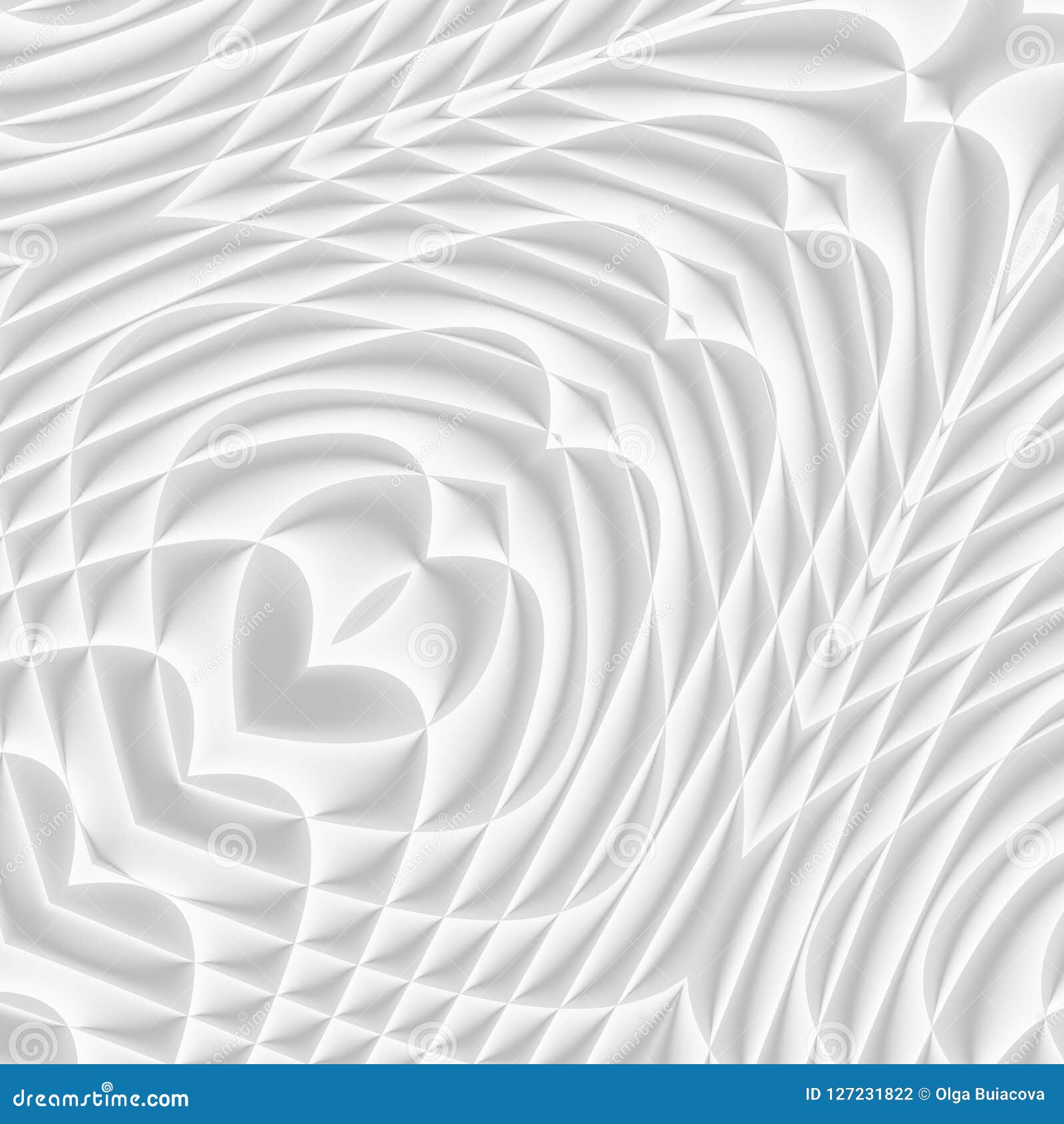 White and Light Grey Futuristic Pattern. Monochromatic Design for ...