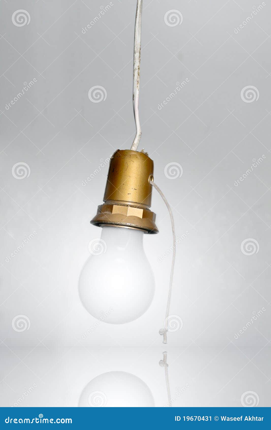 White Light Lamp stock image. Image of illuminating, glass - 19670431
