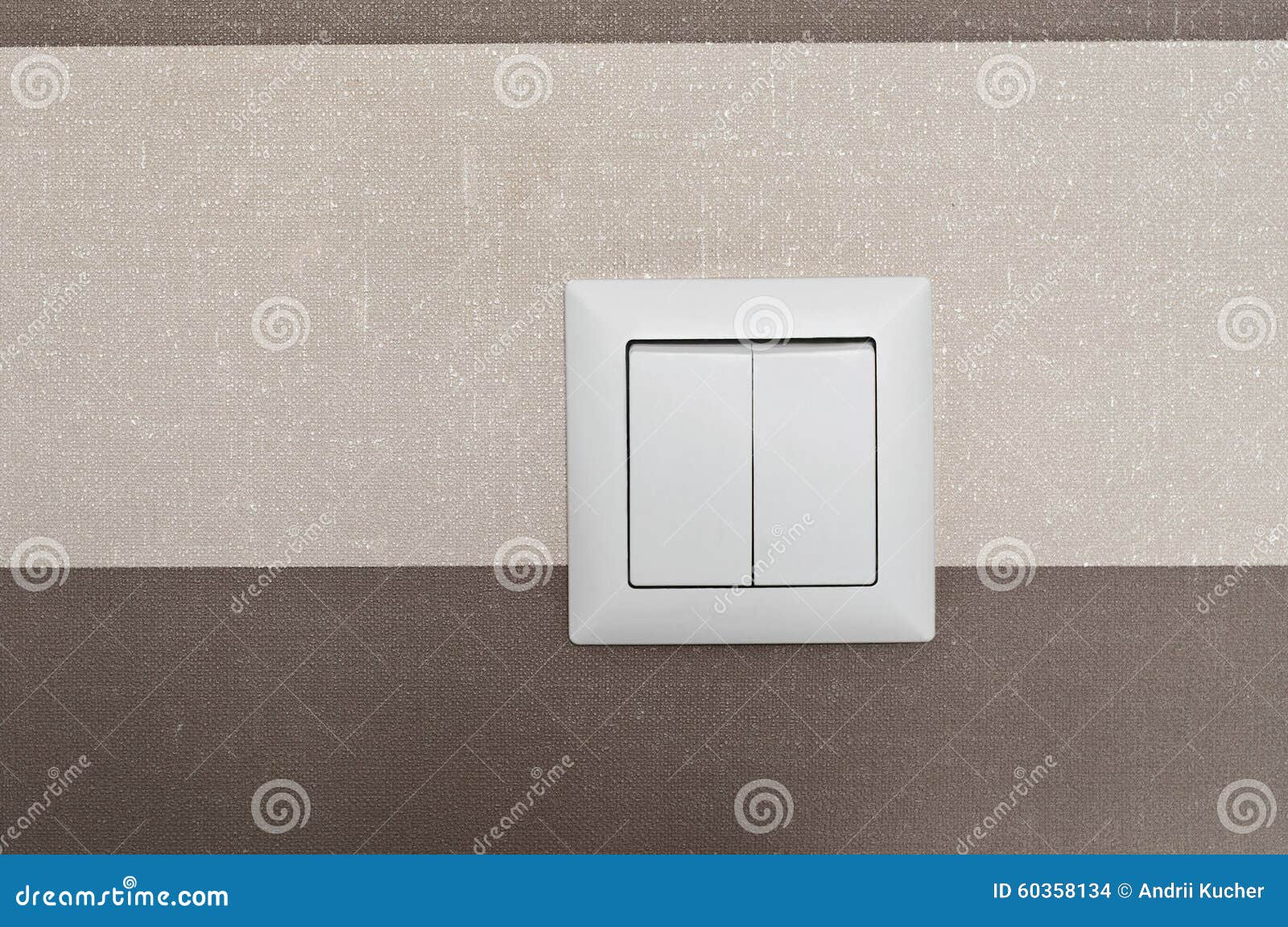 White light switch closeup stock photo. Image of beige - 60358134