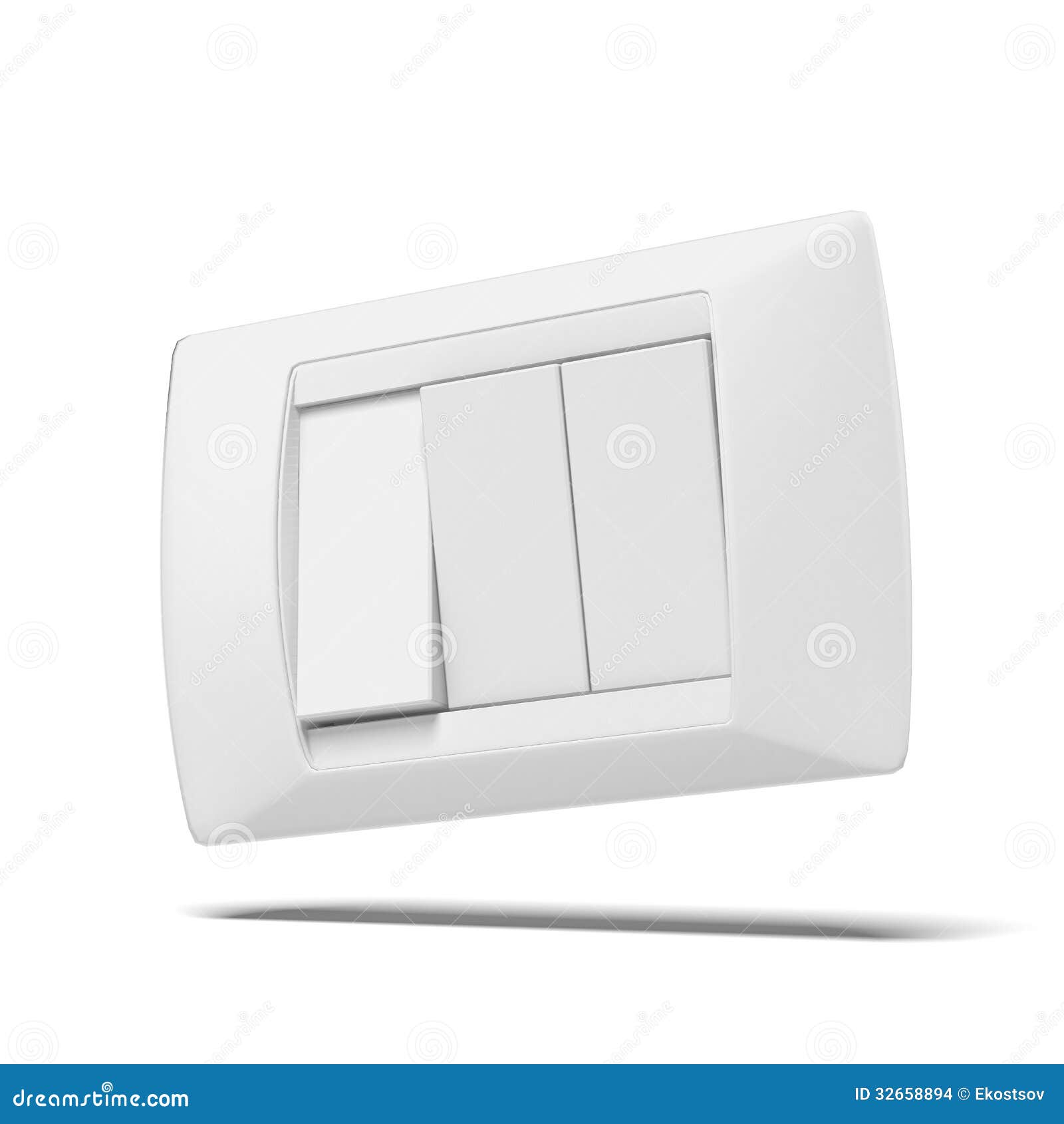White light switch stock illustration. Illustration of copy - 32658894