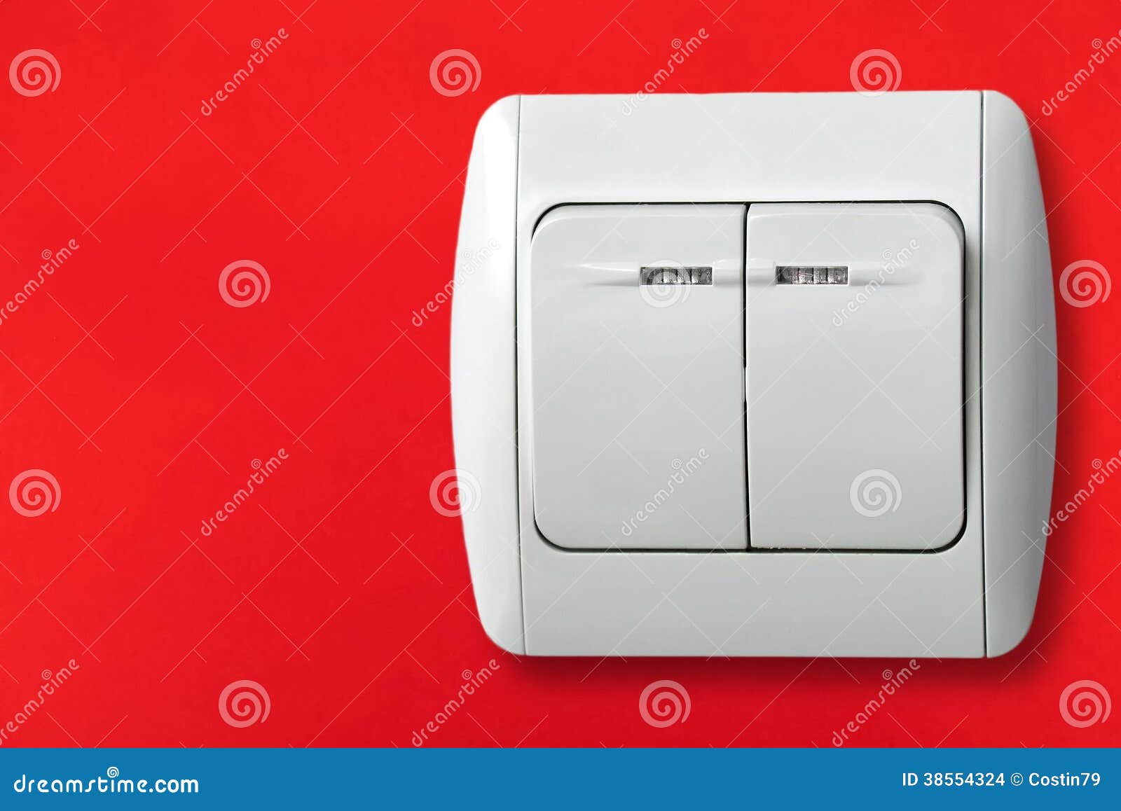White light switch stock photo. Image of isolated, switch - 38554324