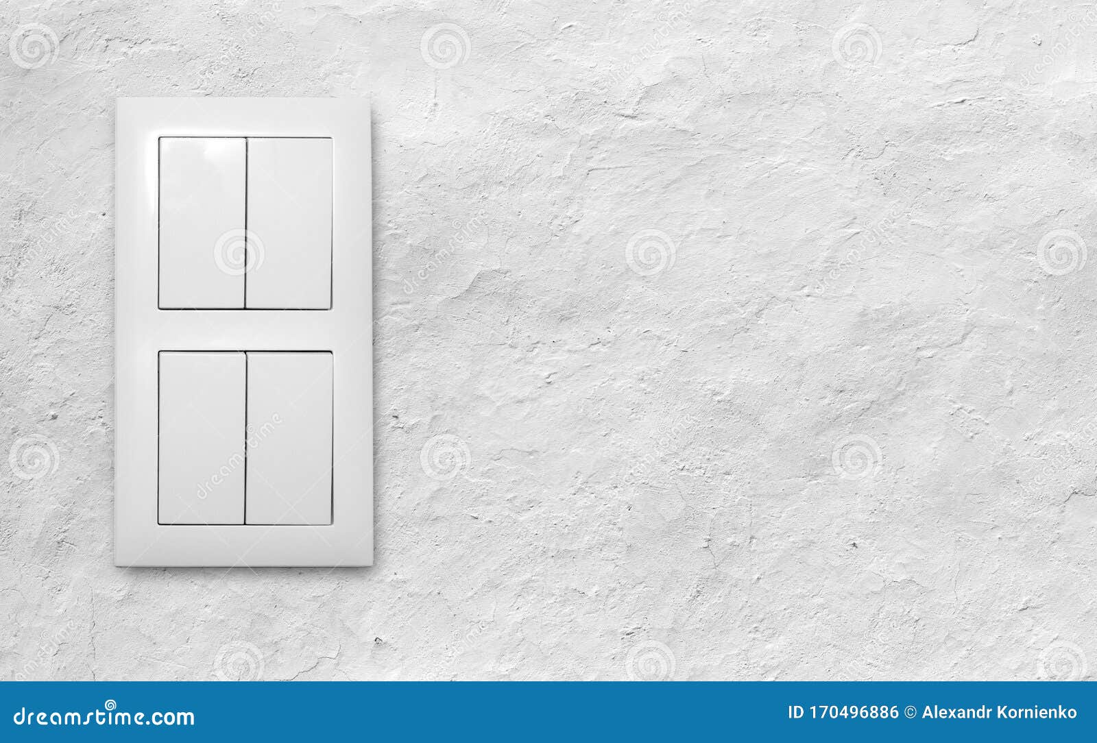White light switches stock photo. Image of plastic, symbol - 170496886
