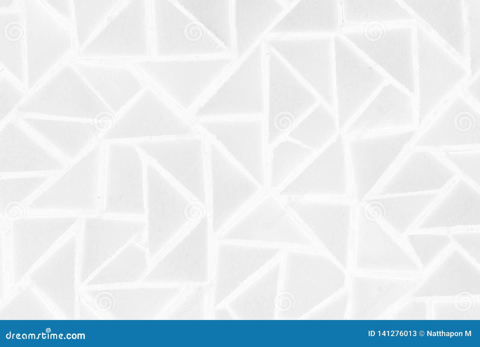 White Light Triangle Mosaic Abstract Wall for Background Stock Image ...