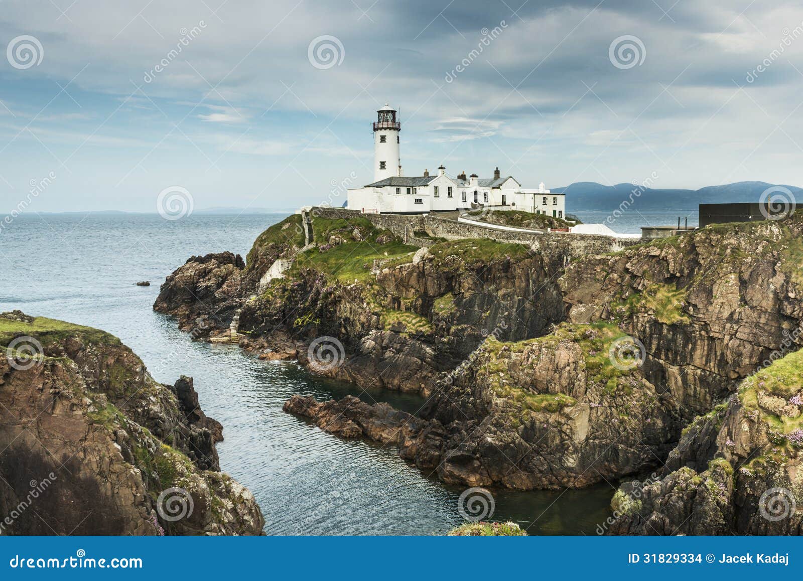 White Lighthouse, Fanad Head, Stock Photo - Image of lighthouse ...