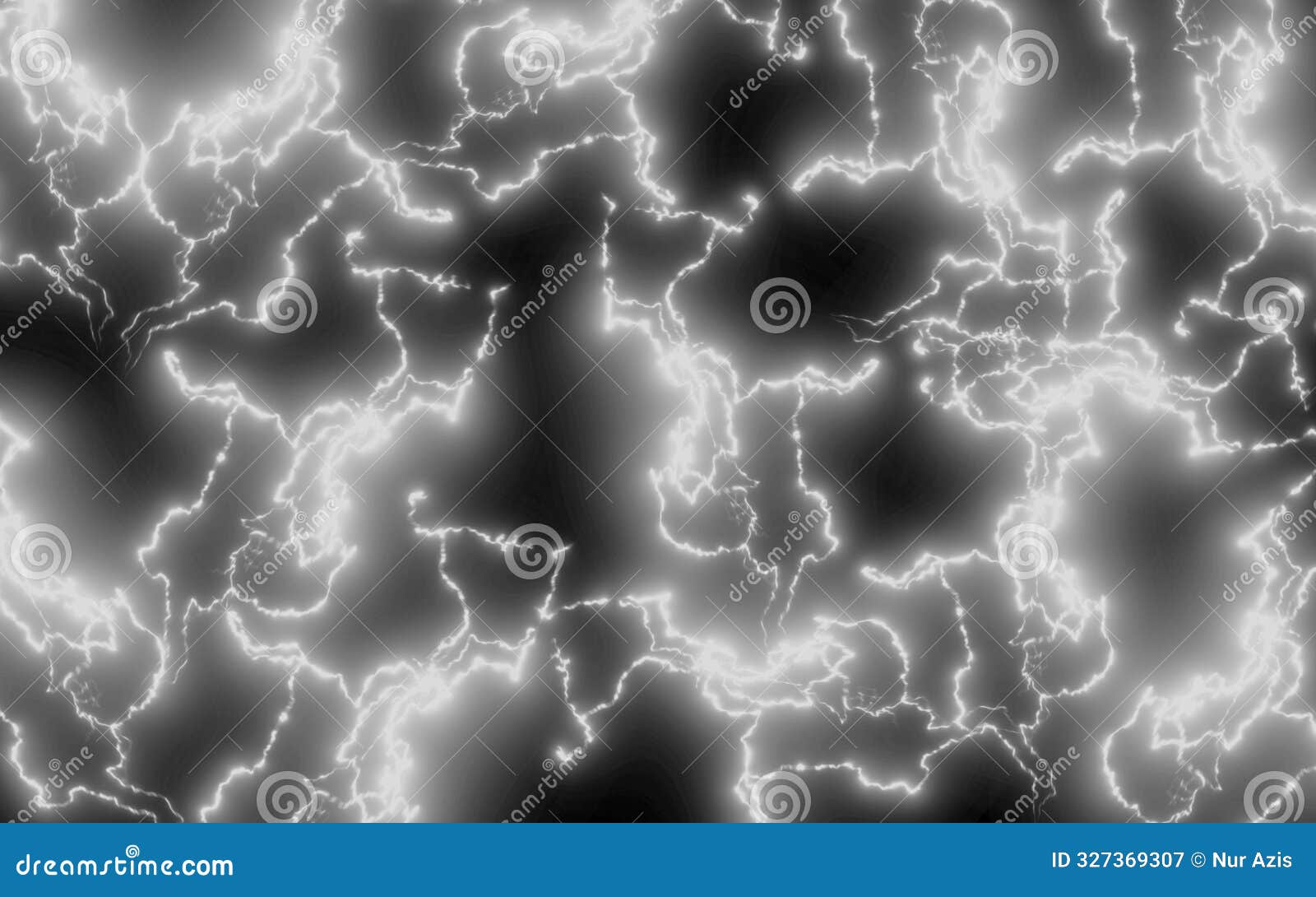 White Lightning Flash Background. Lightning Collage on Black Background ...