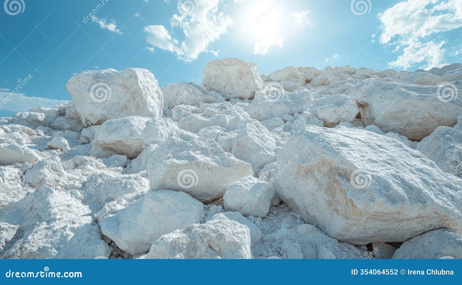 White Limestone Gravel Path Seamless Background, Construction Aggregate ...