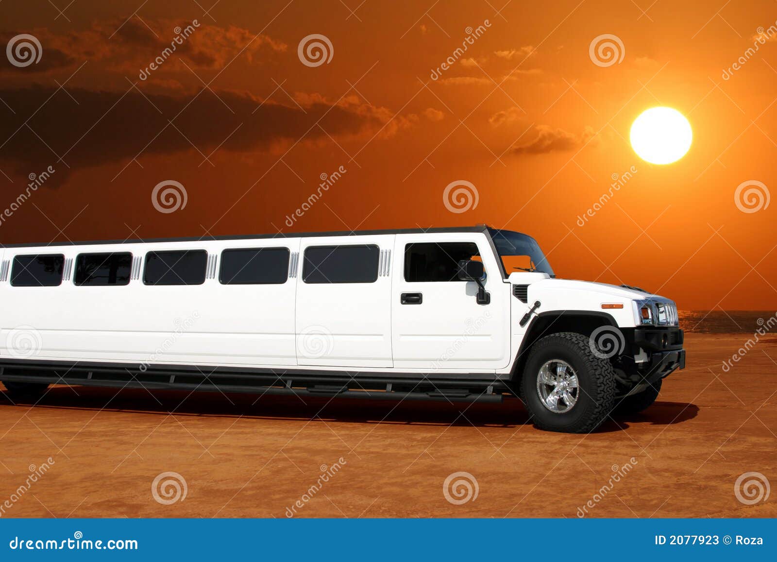 White limousine stock image. Image of luxury, angeles - 2077923