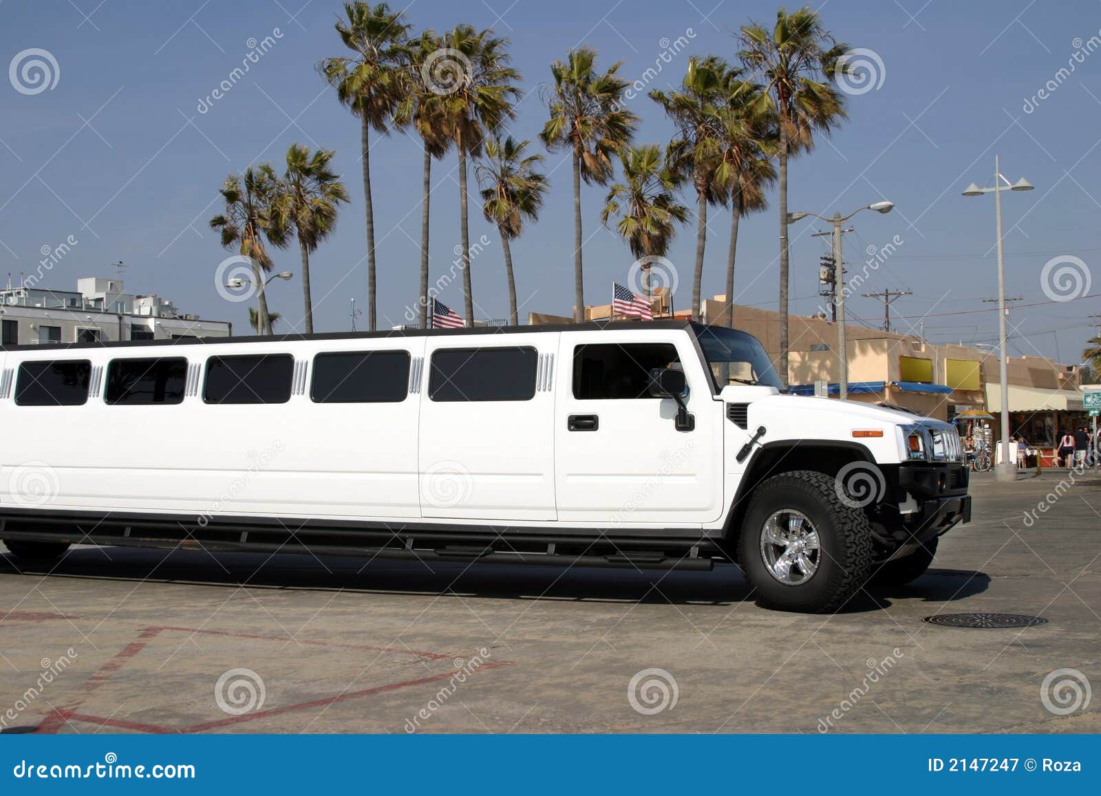 White limousine stock image. Image of vacation, transportation - 2147247