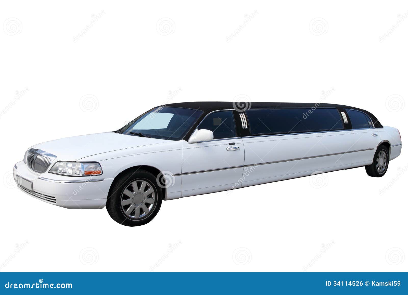 White limousine stock photo. Image of riches, horizontal - 34114526