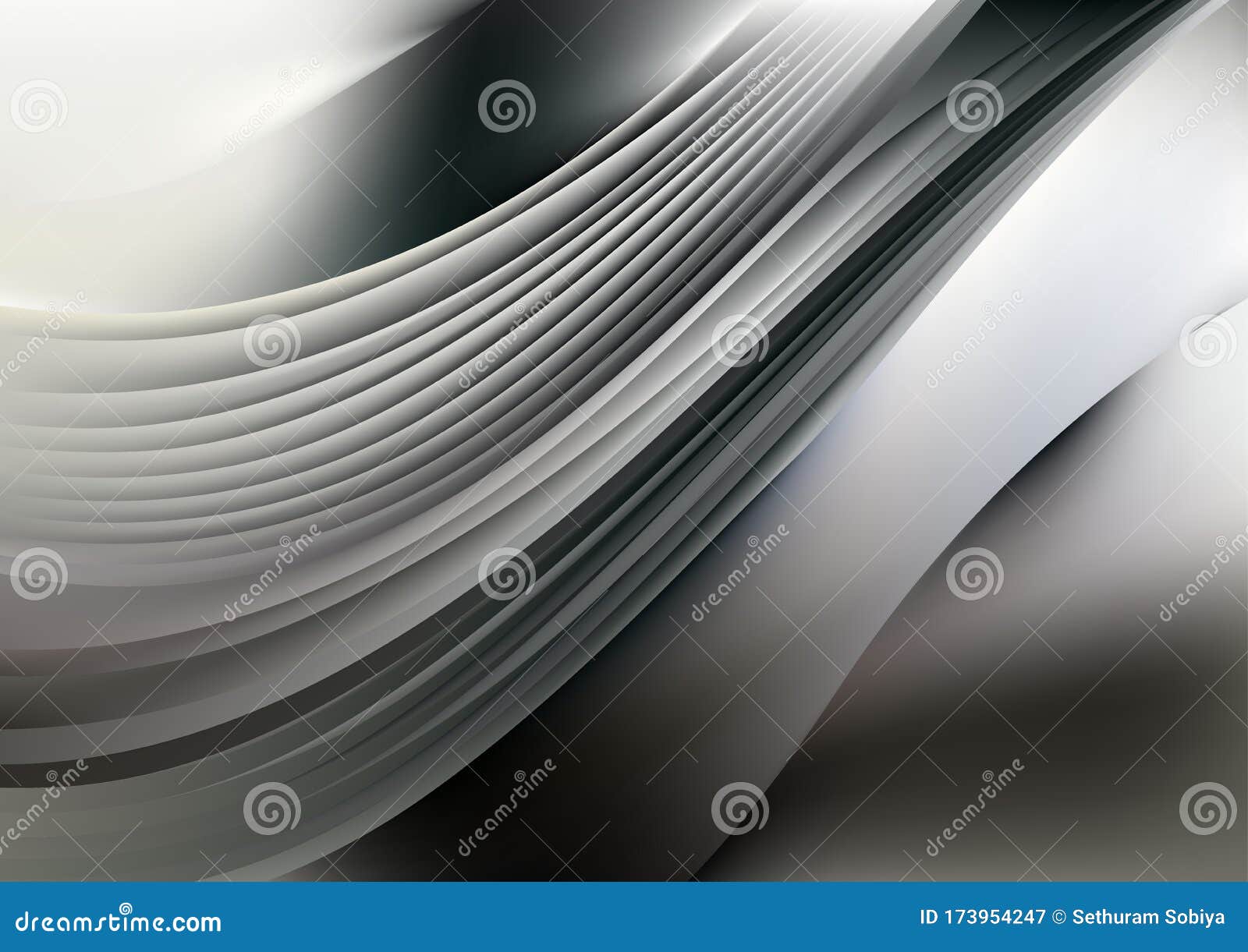 White Line Abstract Background Vector Illustration Design Stock Vector ...