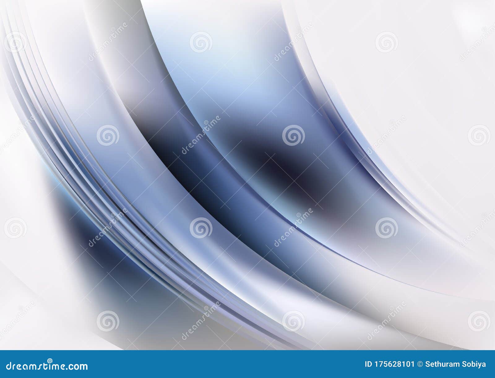White Line Dynamic Background Vector Illustration Design Stock Vector ...