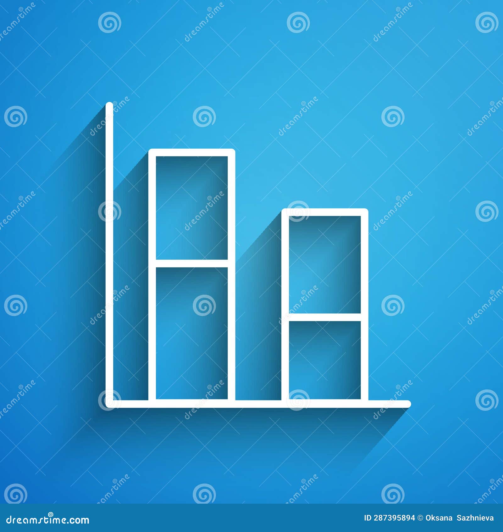 White Line Graph, Schedule, Chart, Diagram, Infographic, Pie Graph Icon ...