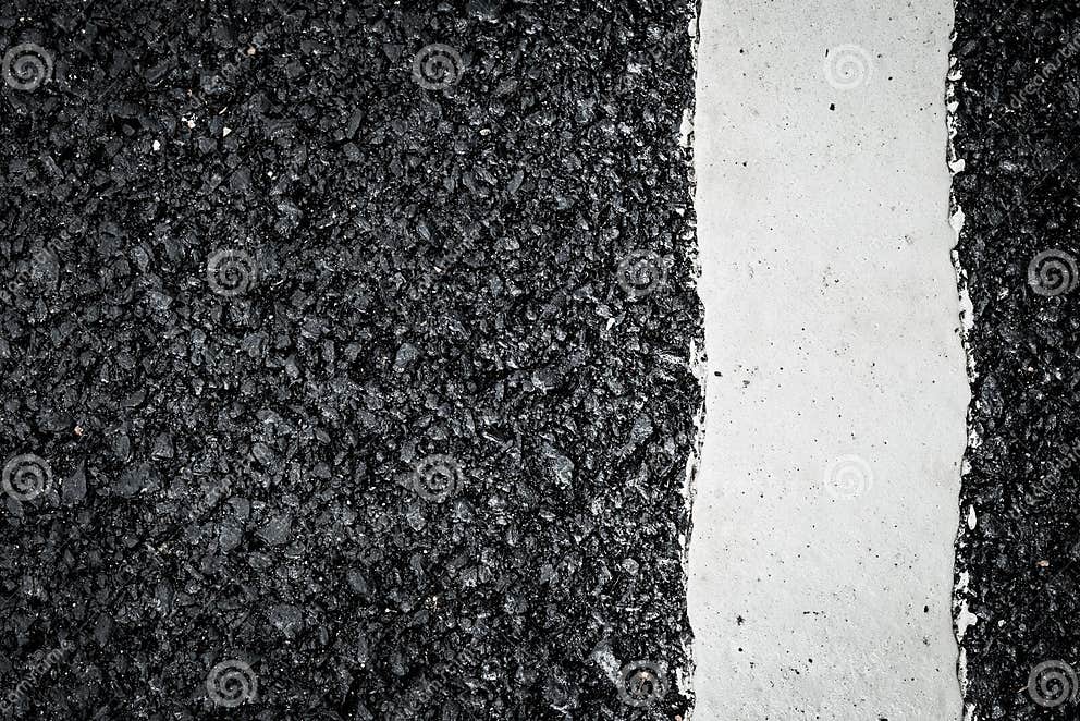 White Line Marking on Road Texture Background Stock Photo - Image of ...
