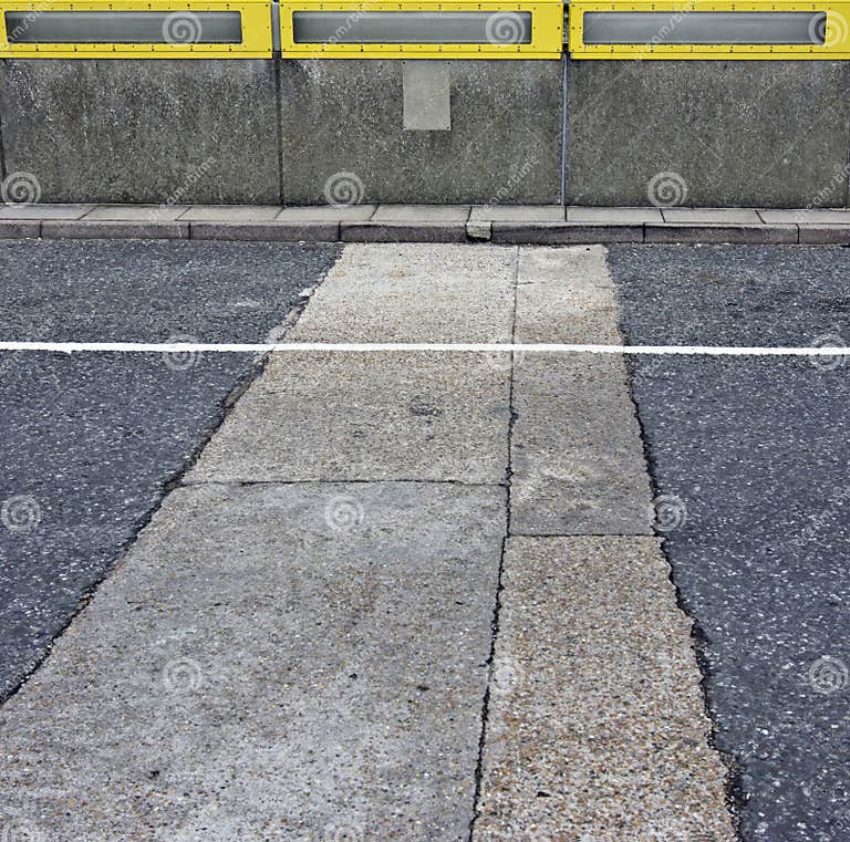Road details stock photo. Image of cracks, white, repaired - 16140762