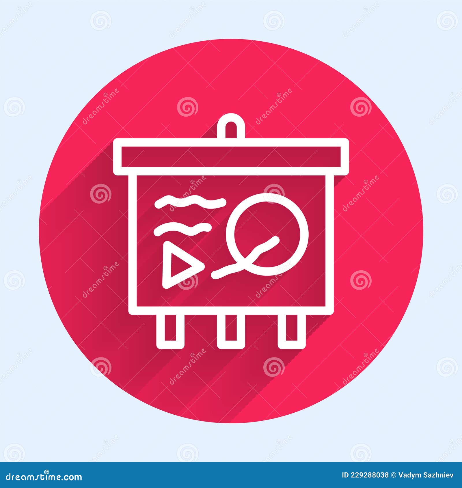 White Scenario Icon Isolated On Crumpled Paper Background. Script ...