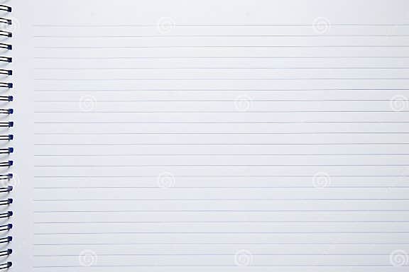 White Lined Paper Background for Design Stock Illustration ...