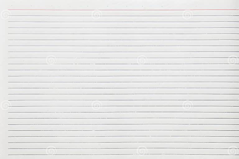 White Lined Paper Background for Design Mockup Stock Illustration ...