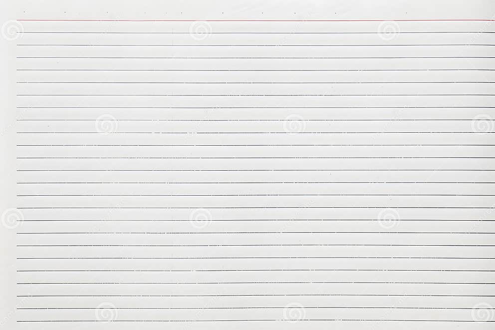 White Lined Paper Background for Design Mockup Stock Illustration ...