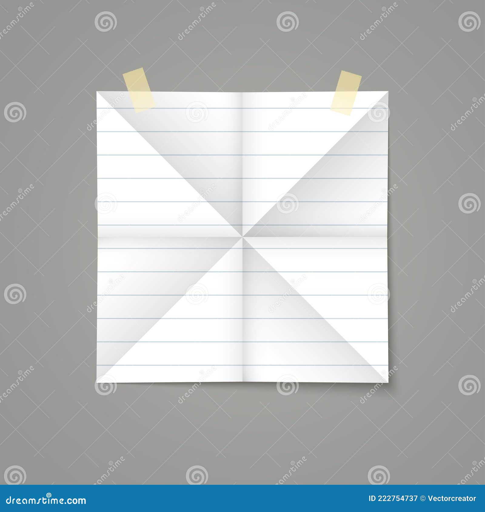 White Lined Paper Texture Vector Illustration | CartoonDealer.com #31483982