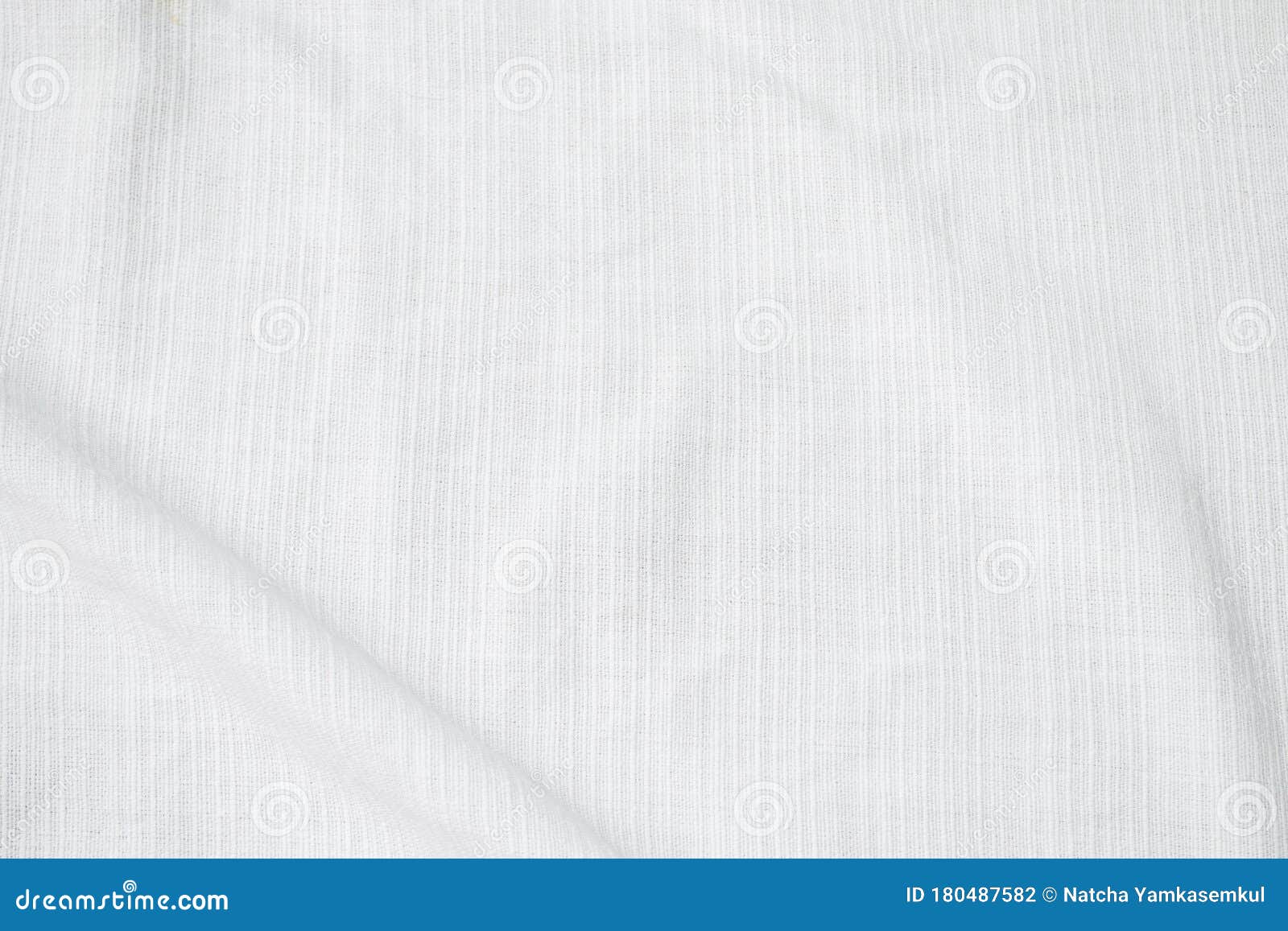 White Linen Fabric Texture Creased or Background. Stock Photo - Image ...