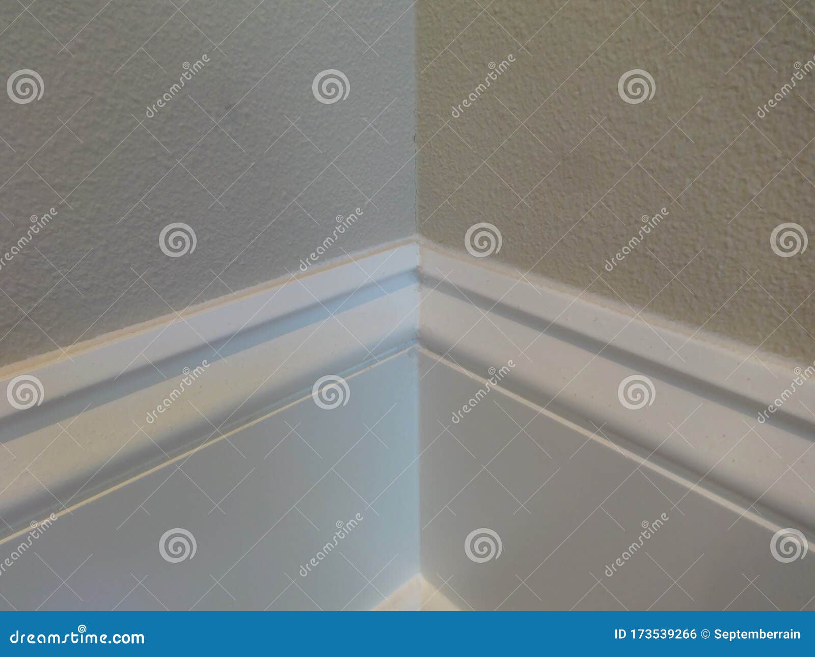 A Decorative Design of a Corner of the Wall Stock Photo - Image of ...