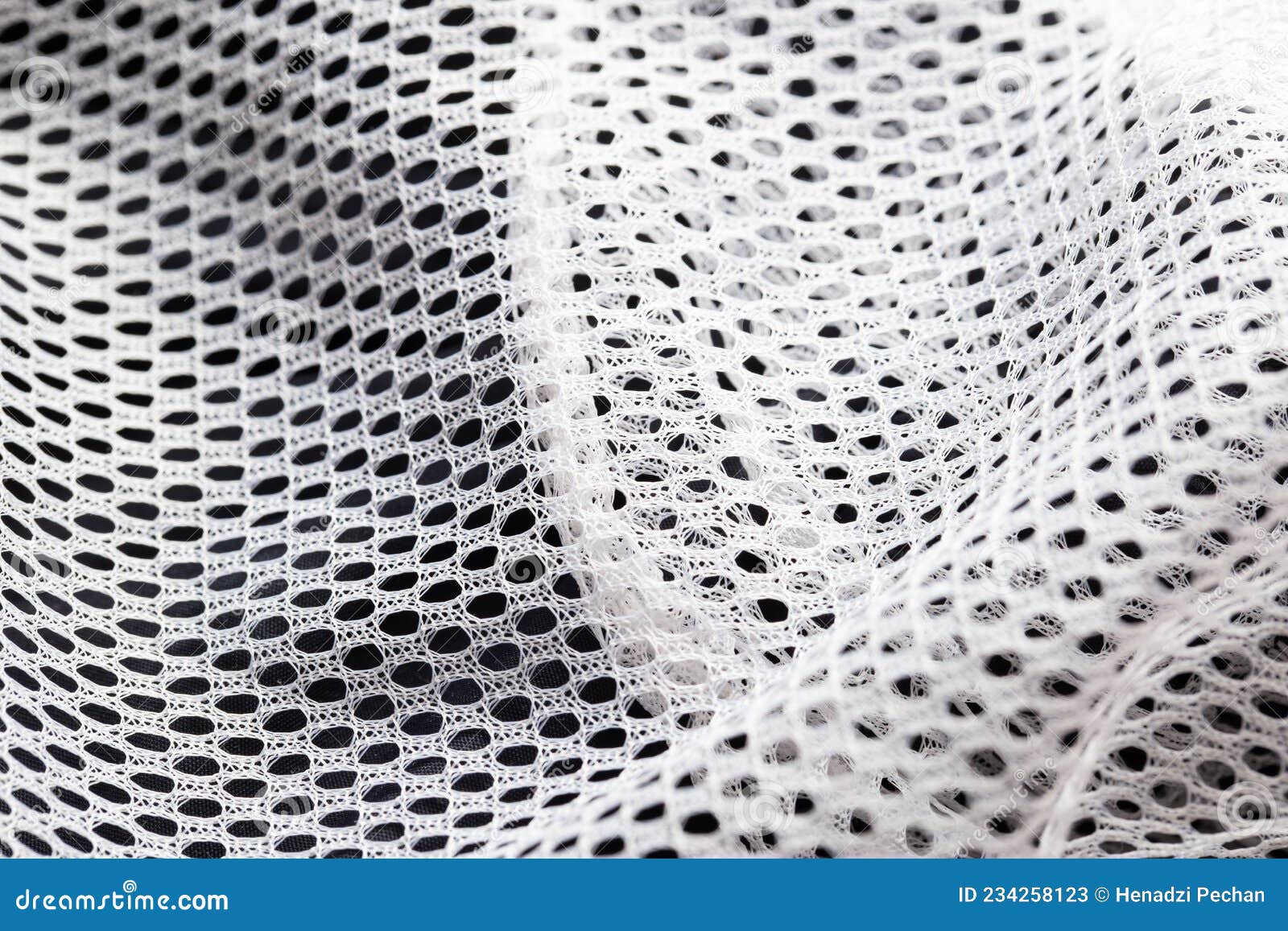 White Lining in Clothes in a Hole, Macro. Textured Stock Image - Image ...