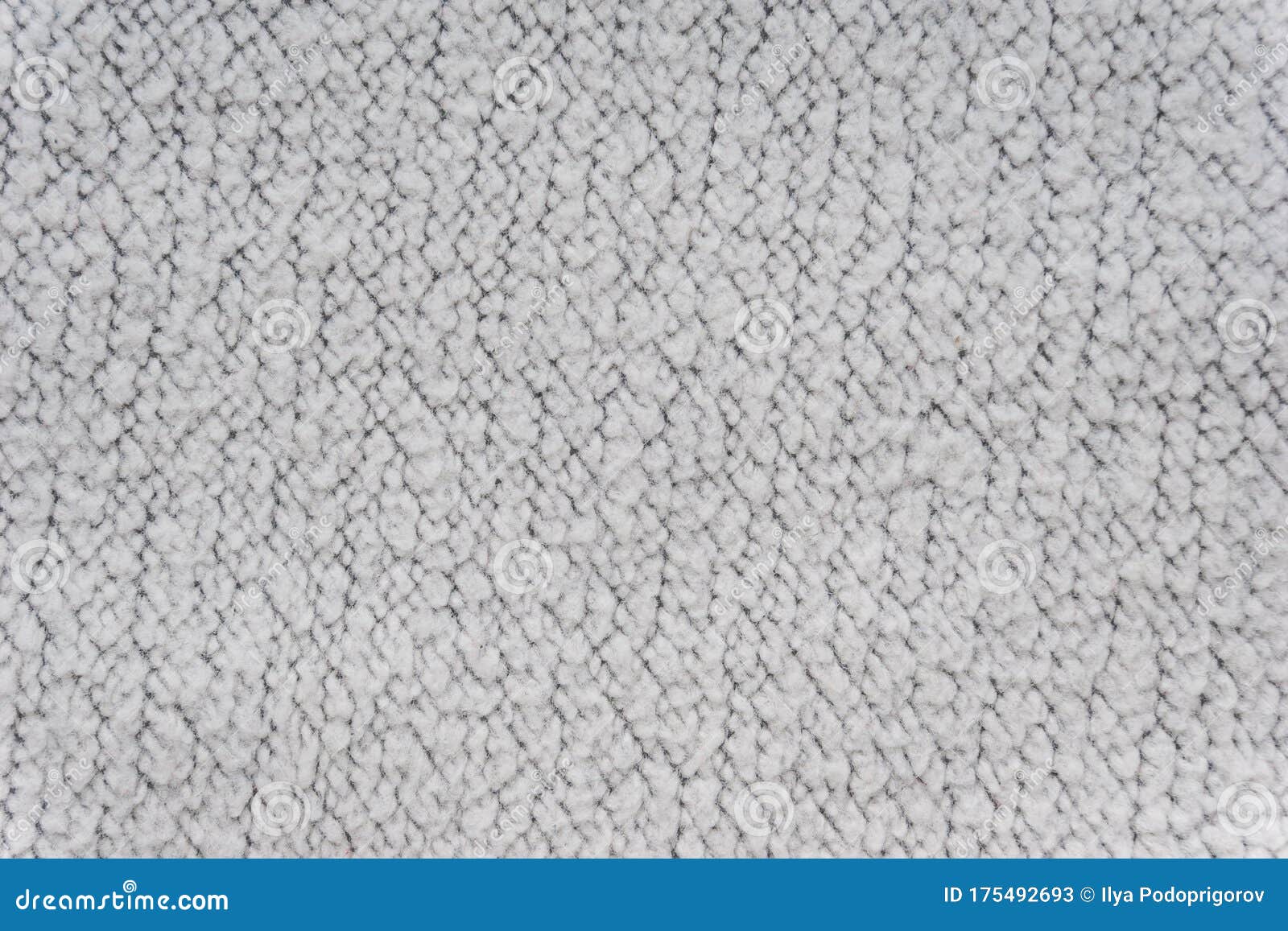 White Lining of Wool Material Textiles, Background Texture Closeup ...