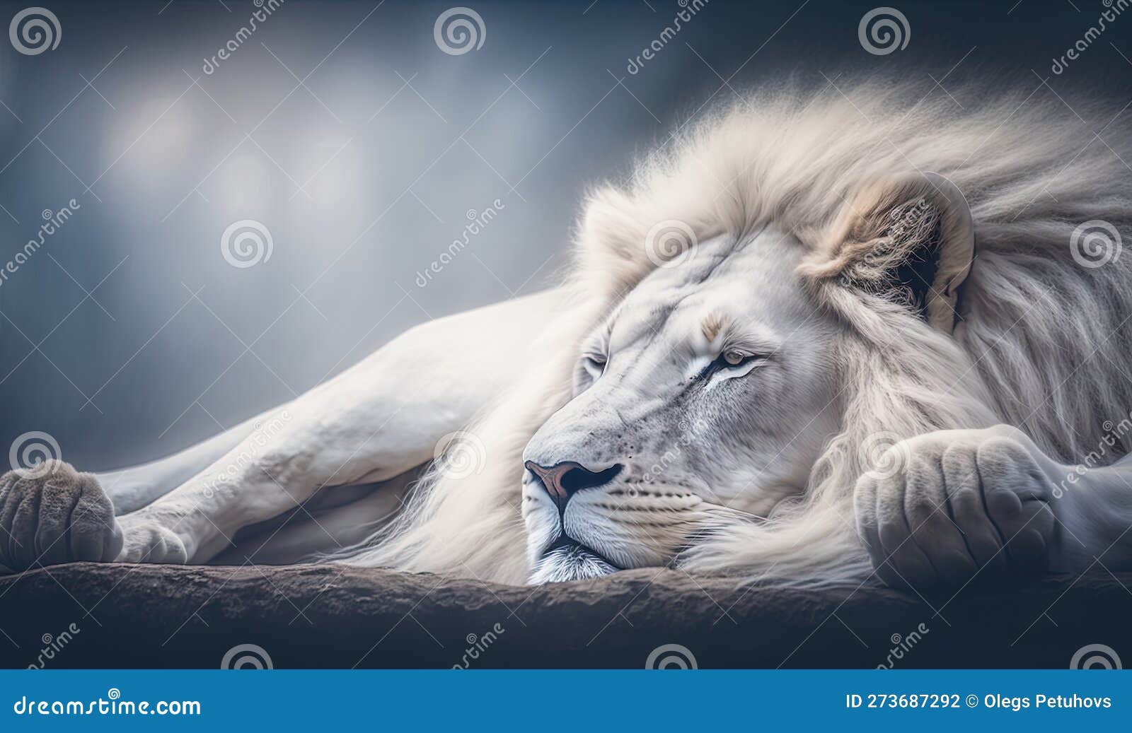 White Lion Desktop Wallpaper