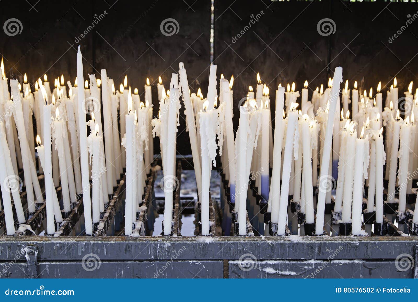White lit candles stock photo. Image of illuminated, bible - 80576502