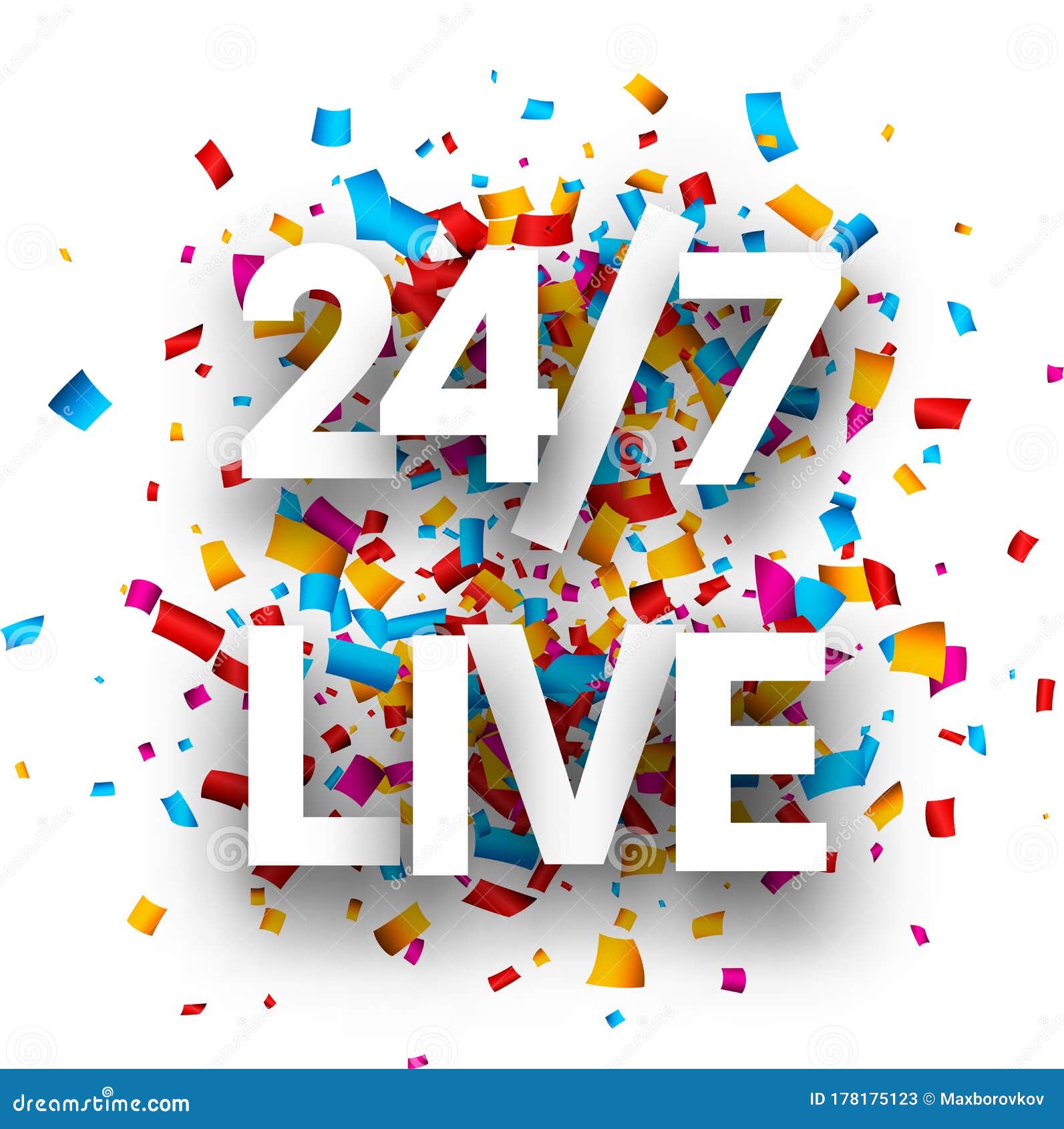 Live Sign Icon. On Air Stream Symbol. Vector Illustration ...