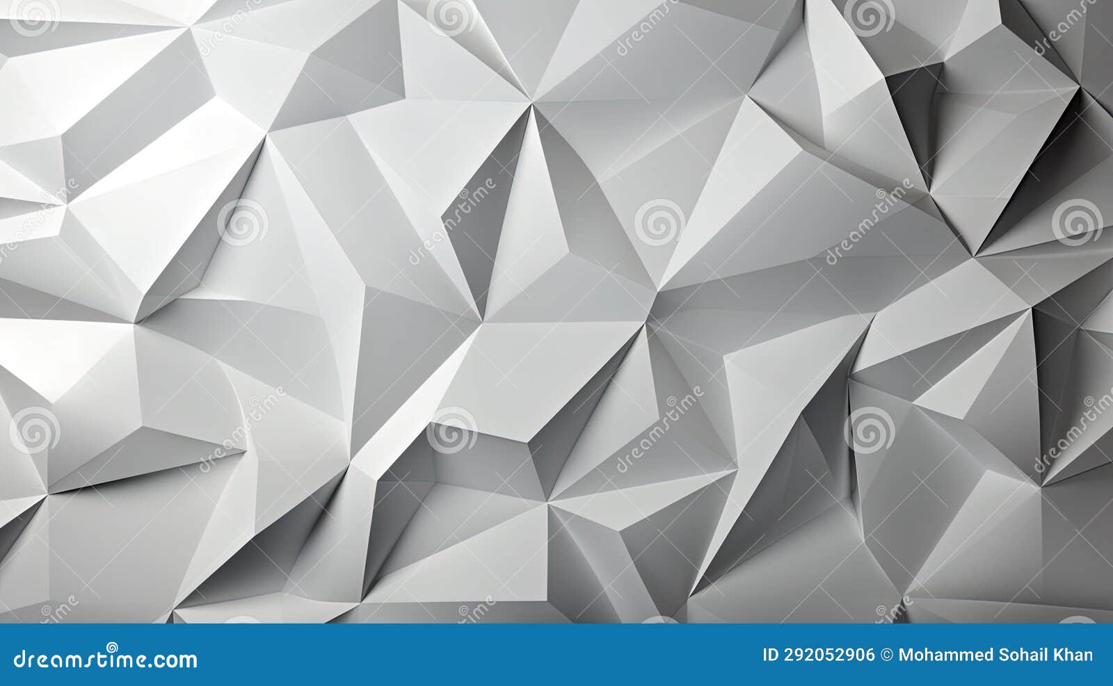 White Low Poly Background Texture Abstract Art Stock Illustration ...