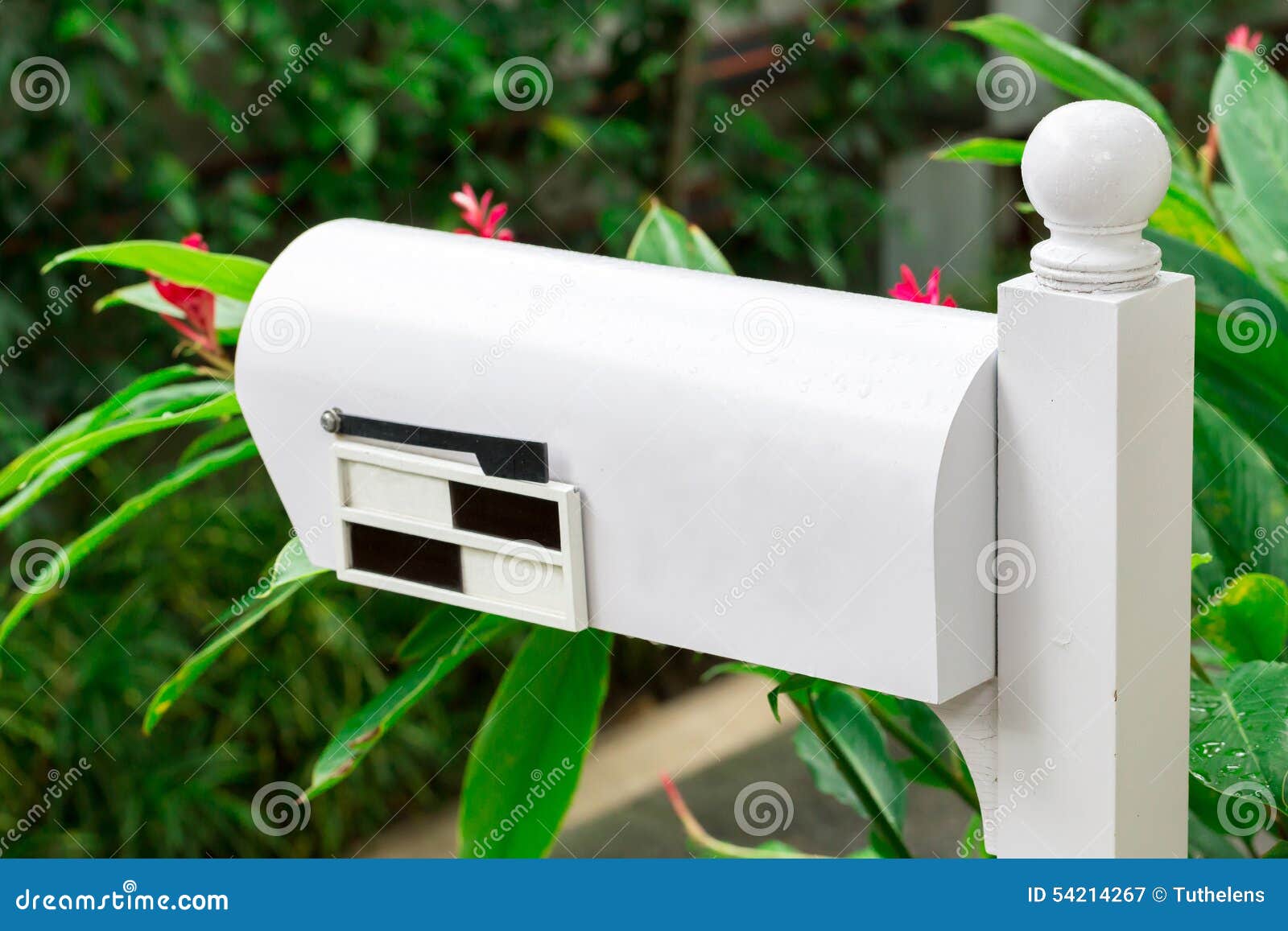 White mailbox stock image. Image of package, open, send - 54214267
