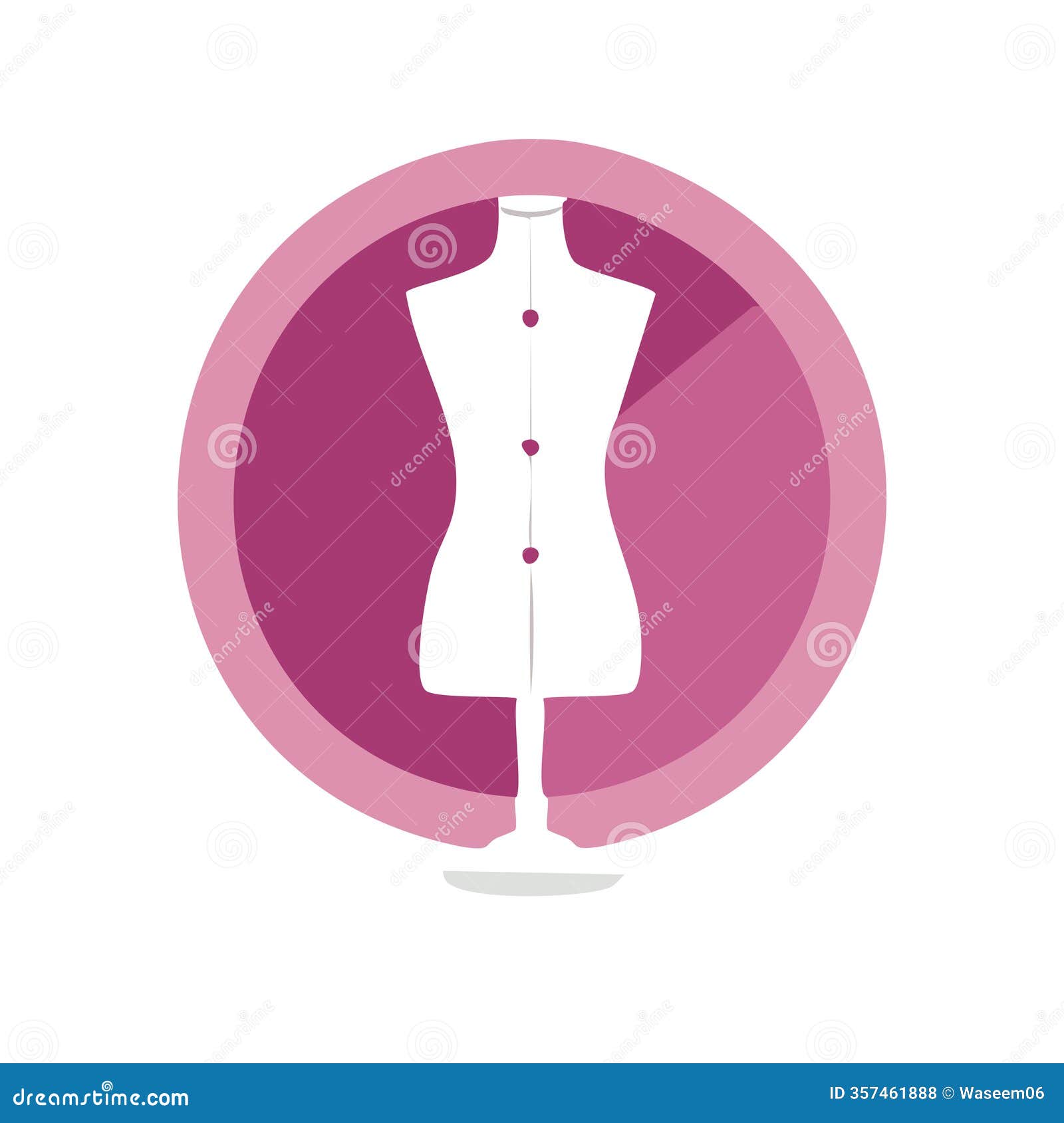 White Mannequin 3d Render Logo Art Stock Vector - Illustration of form ...