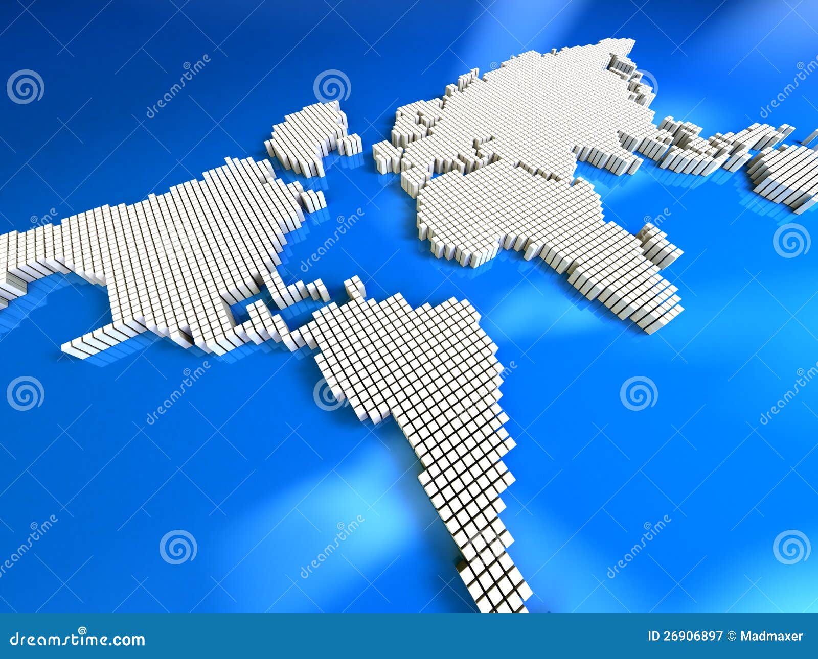 White map of earth stock illustration. Illustration of business - 26906897