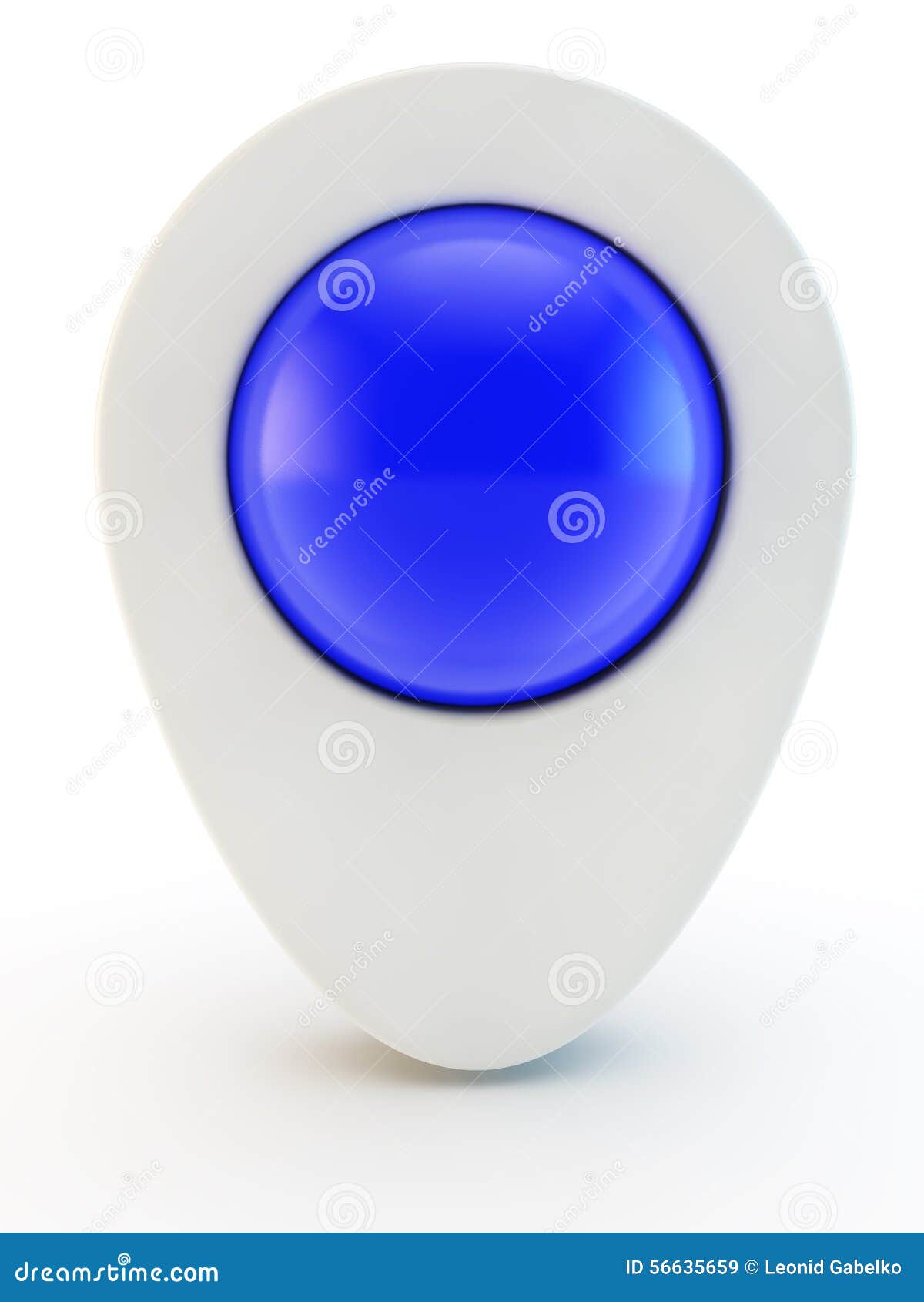 White map pointer stock illustration. Illustration of graphic - 56635659