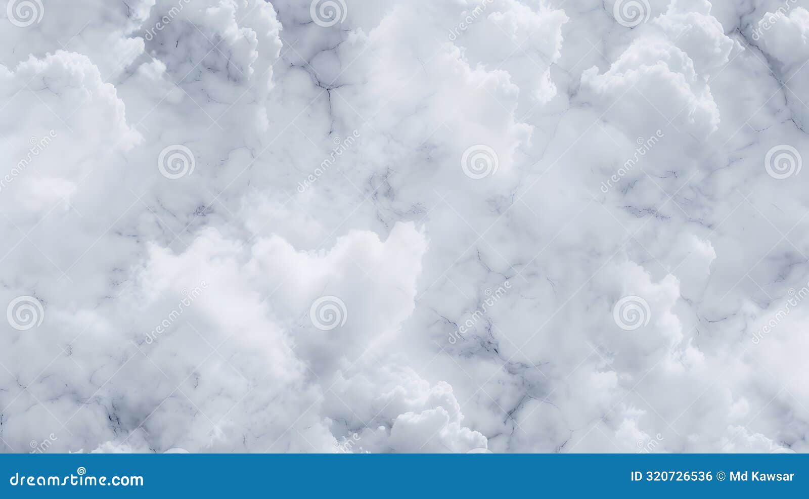 White Marble Clouds Seamless Texture Background Stock Illustration ...