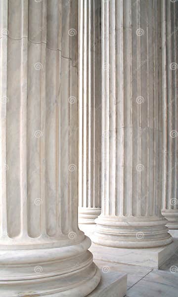 White Marble Columns stock photo. Image of building, supreme - 19119366