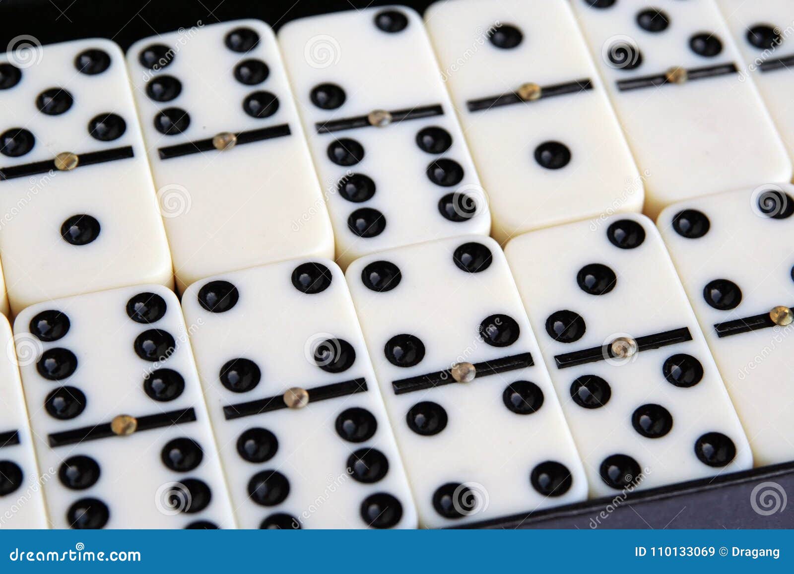 White marble dominoes. stock image. Image of concept - 110133069
