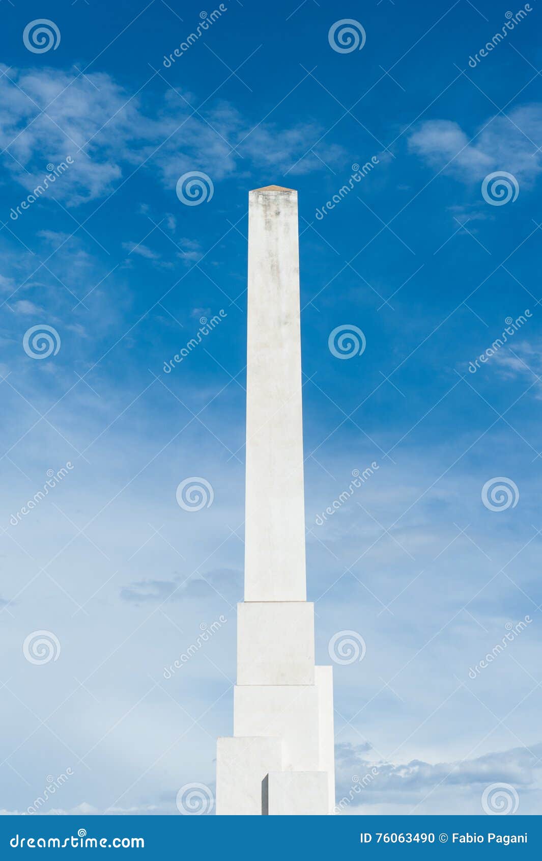 White Marble Obelisk Masculine Concept Stock Photo - Image of vertical ...