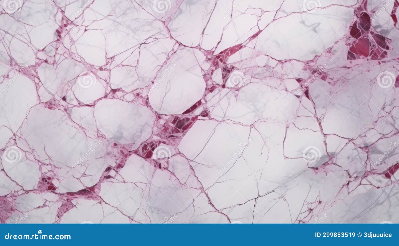 White Marble with Ruby Horizontal Background. Stock Image - Image of ...