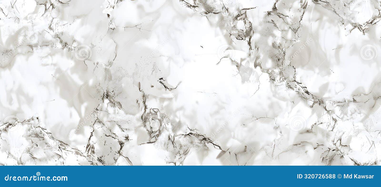 White Marble Texture Seamless Pattern Stock Illustration - Illustration ...