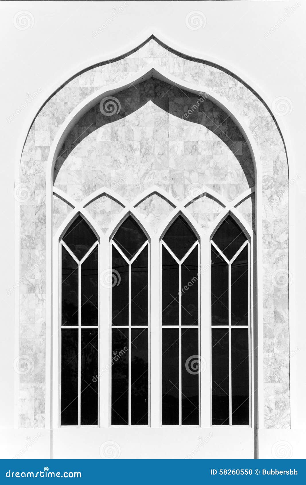 White marble window stock photo. Image of architectural - 58260550