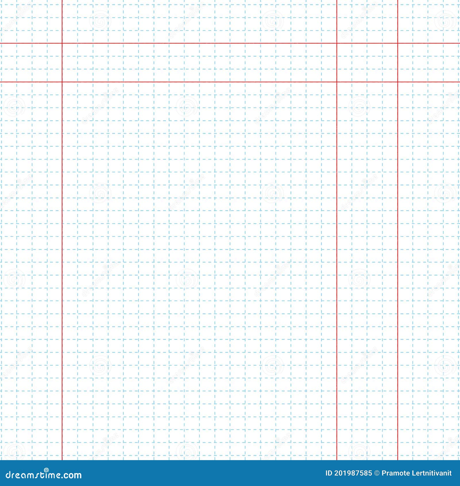 White Mathematics Paper with Blue Grid Line Pattern for Background ...
