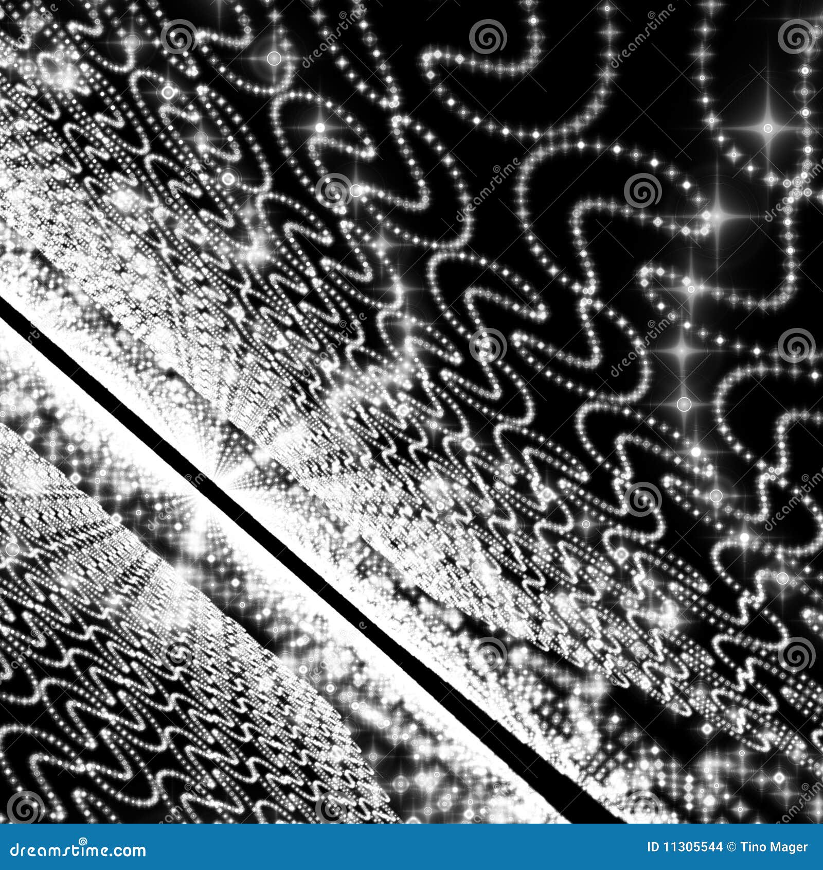 White Matrix Space Background Stock Illustration - Illustration of ...