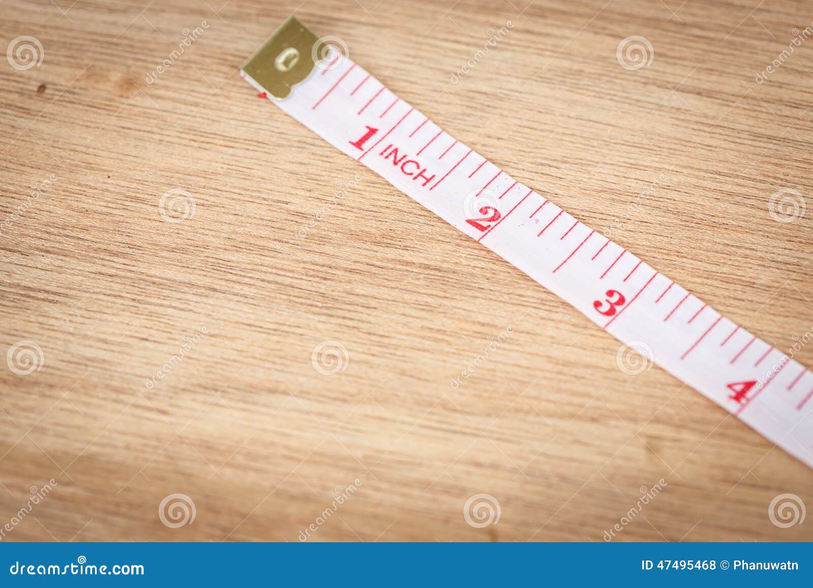 White Measure Tape on Wood Texture Stock Photo - Image of construct ...