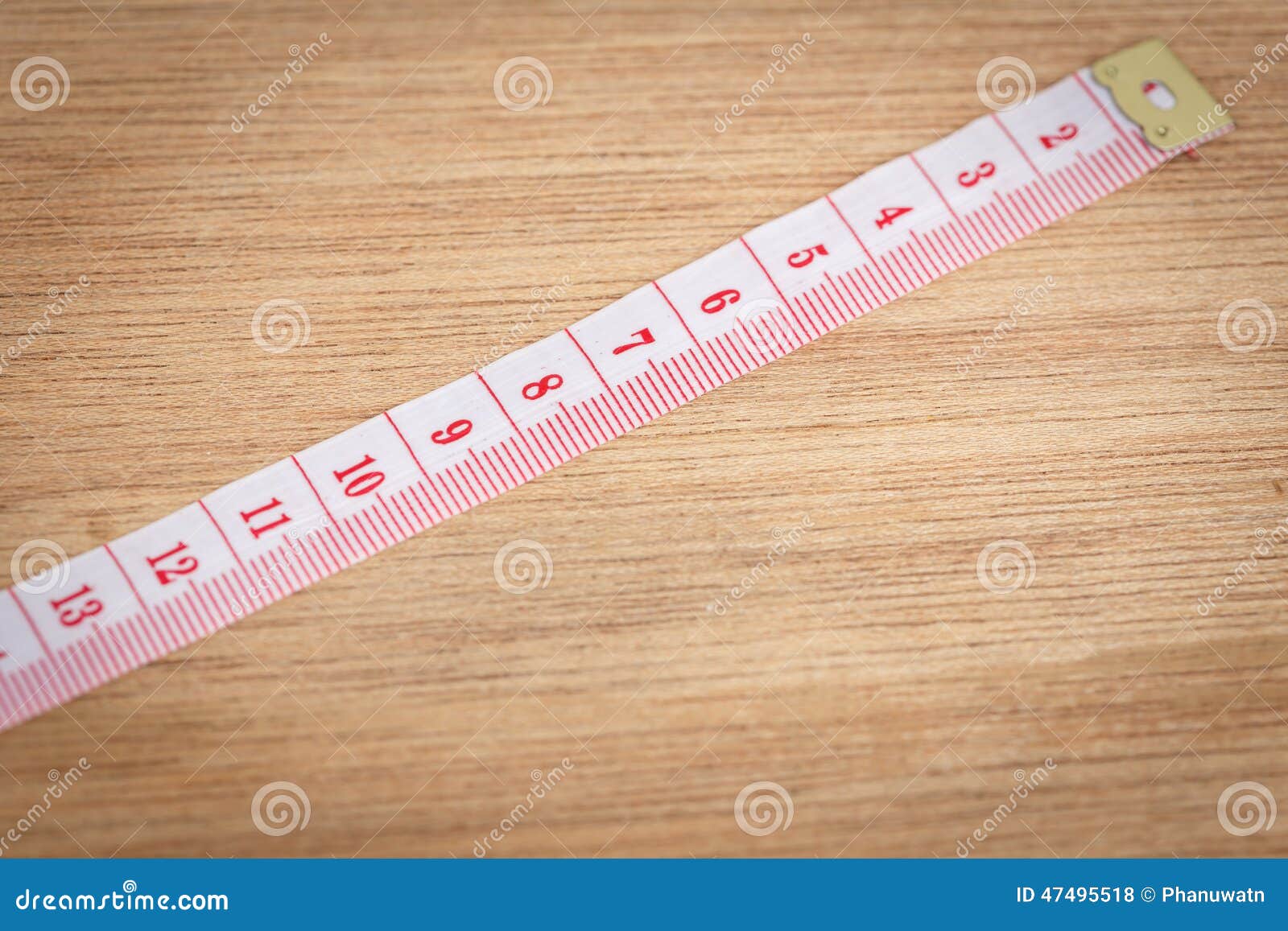 White Measure Tape on Wood Texture Stock Photo - Image of measuring ...