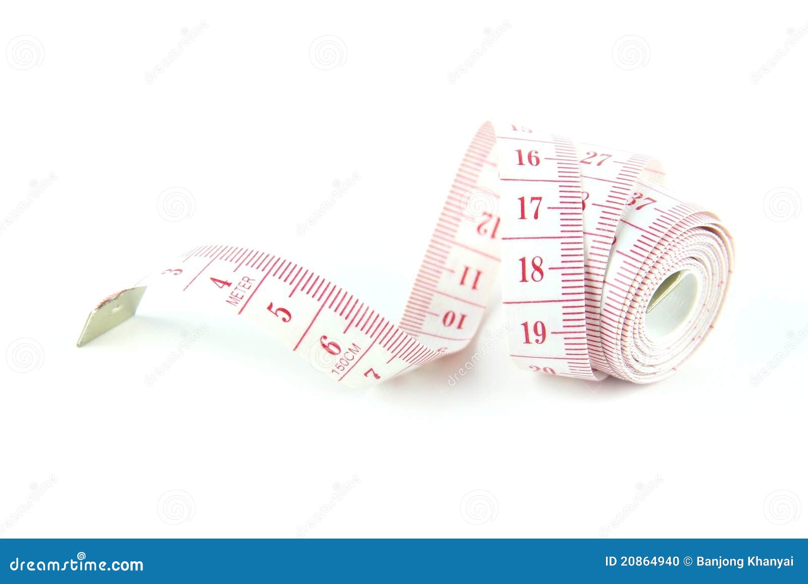 White measuring tape stock photo. Image of closeup, embroidery - 20864940