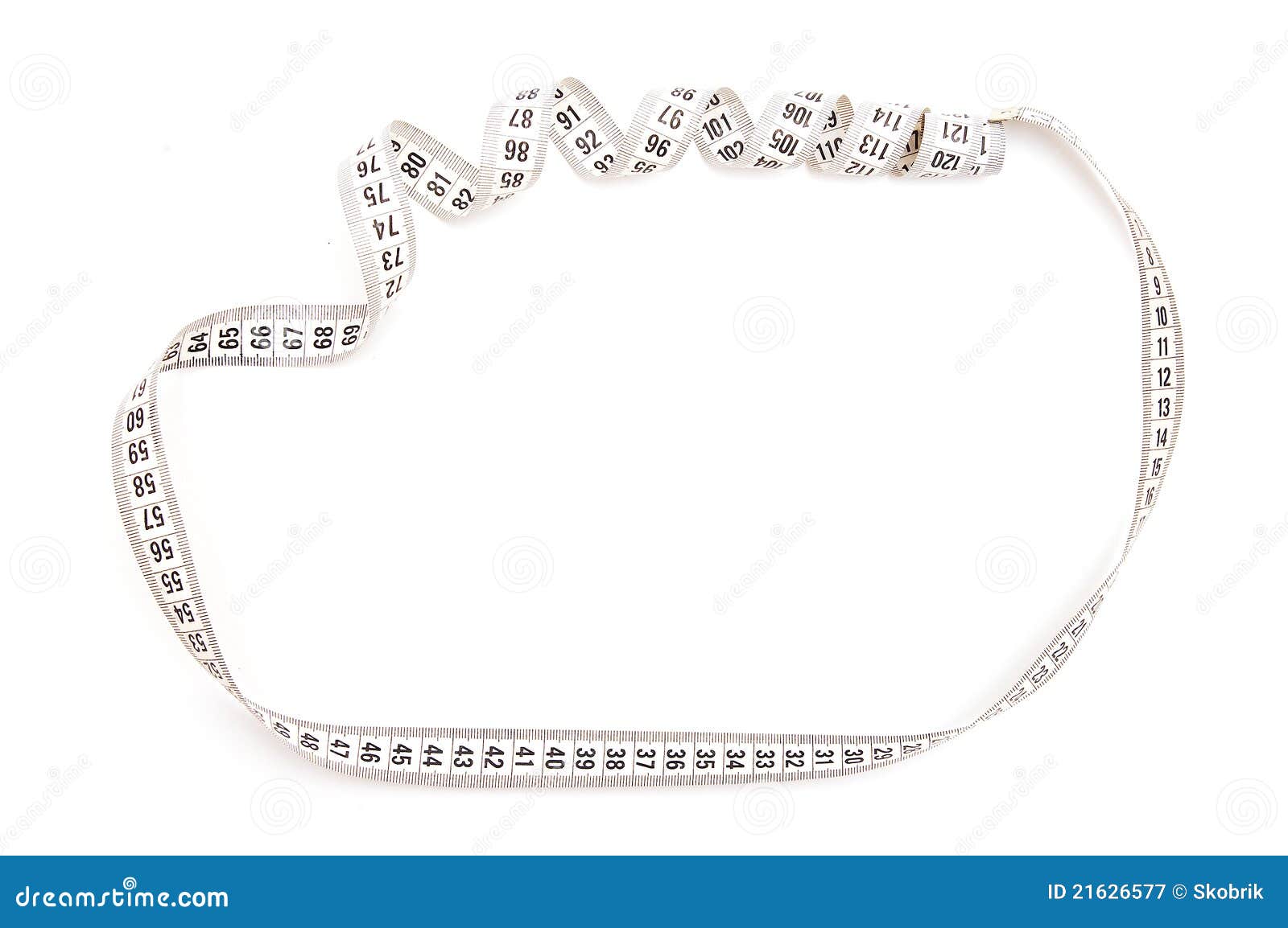 White measuring tape stock image. Image of line, measure - 21626577