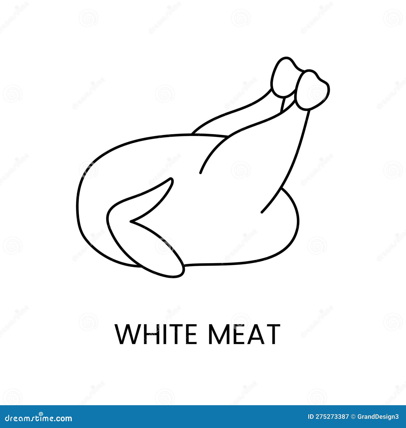 Meat Line Icons Signs Set. Design Collection Of Pork, Beef, Mutton ...